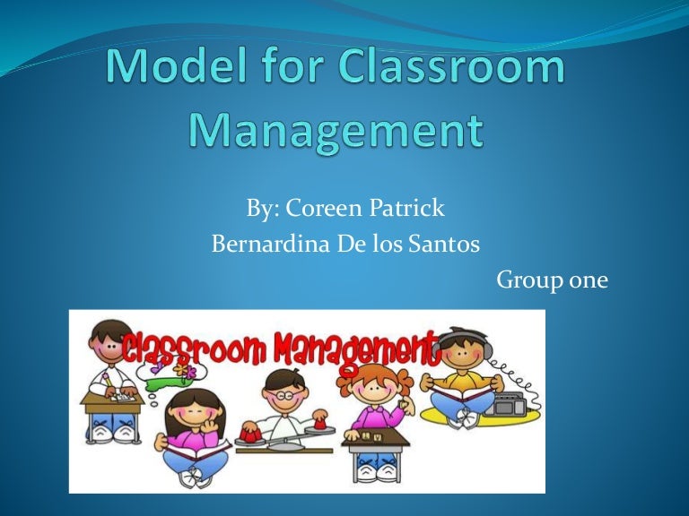 Model for classroom management