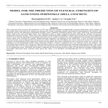 Predicting Static Modulus of Elasticity of Laterite - Quarry Dust ...