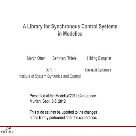 Modelica_Synchronous control system.pptx