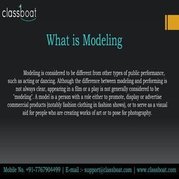 Modeling | PPT