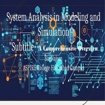 Modeling and Simulation and other things | PPT