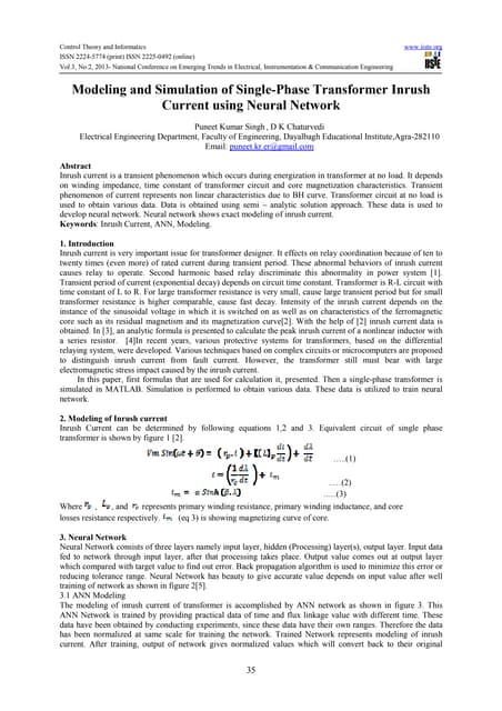 Matlab Simulink Based Digital Protection Of Transformer Pdf 3743
