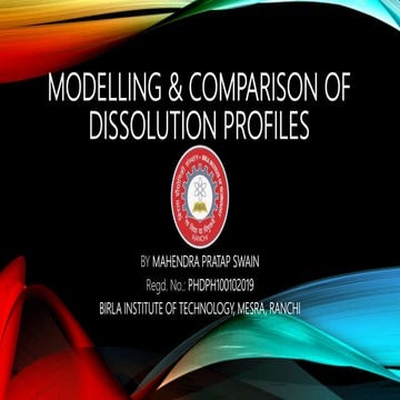 Dissolution profile comparison | PPTX