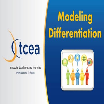 Modeling Differentiation - CTSA 15 | PPT