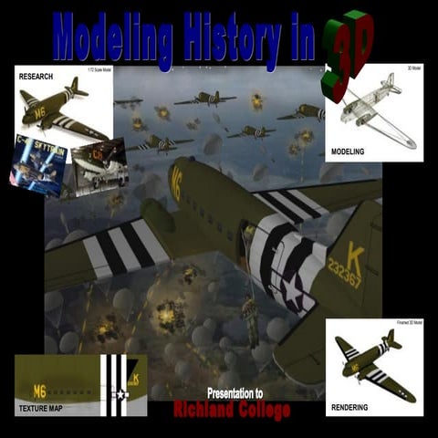 Modeling History in 3D for kids | PPT