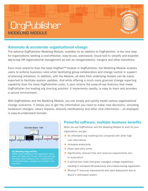 Modeling Module Overview Pdf