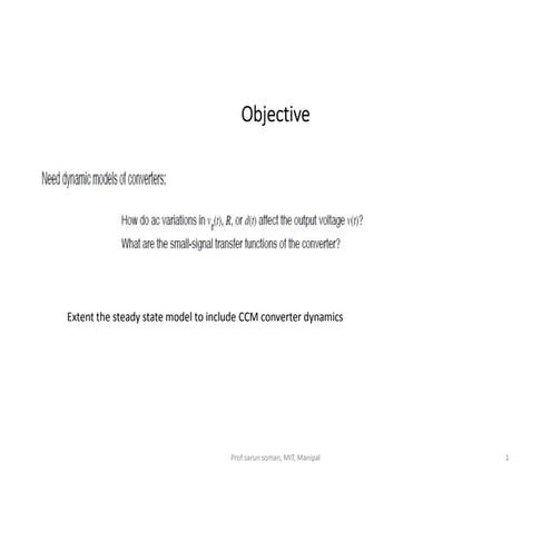 Modeling of power electronics converters 2 | PDF