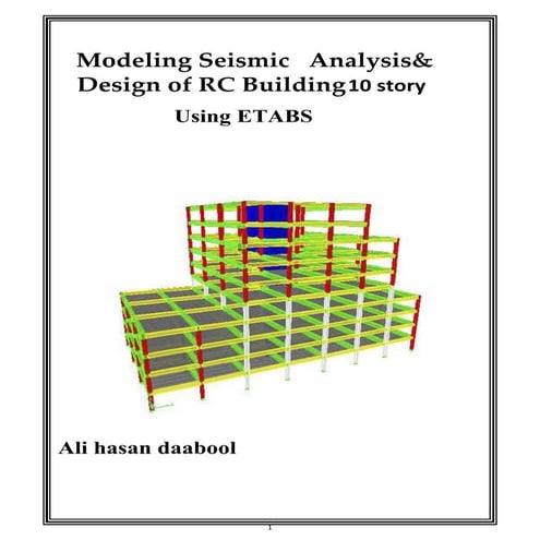 Modeling seismic analysis_and_design_of_rc_building_10_story | PDF