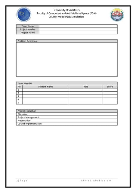 Modelingandsimulation Templatepdf
