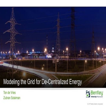 Modeling the grid for de centralized energy | PDF