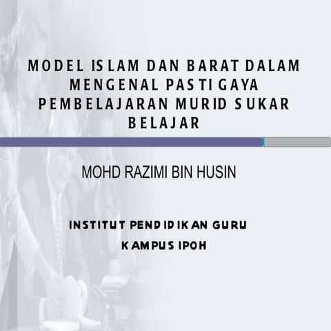 Model islam dan barat 3. | PPT