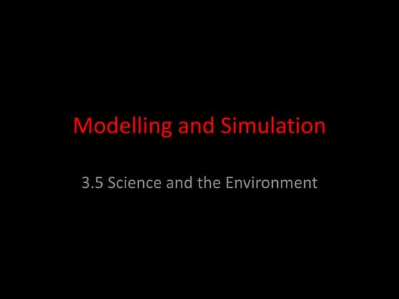introduction to modeling, Types of Models, Classification of mathematical models, Black box ...