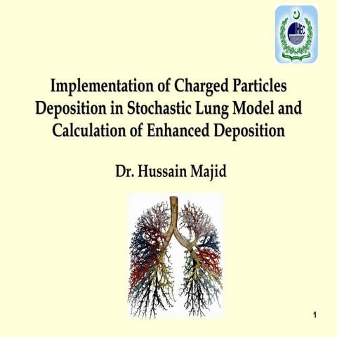 Implementation of Charged Particles Deposition in Stochastic Lung Model ...