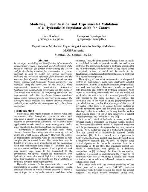 Development and Simulation of Mathematical Modelling of Hydraulic Turbine | PDF