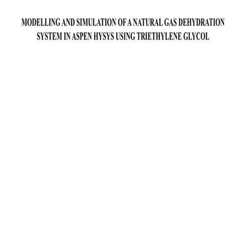 modelling natural gas dehydration.pptx