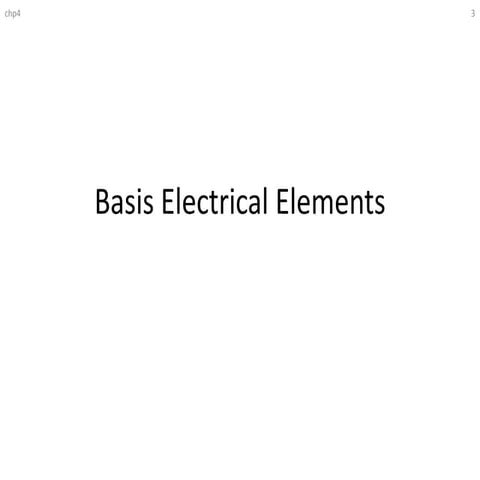 Mathematical Modeling of electric circuit | PPTX