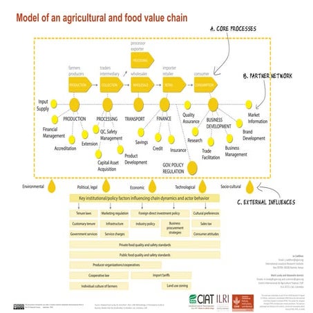 Model of an agricultural and food value chain | PDF