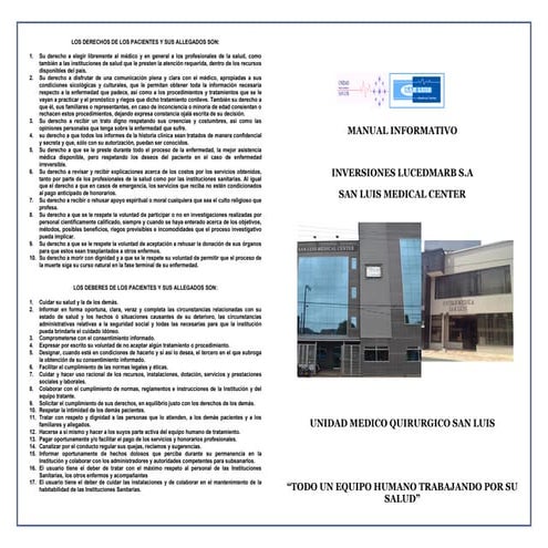 Modelo cartilla de informacion version ii | PDF