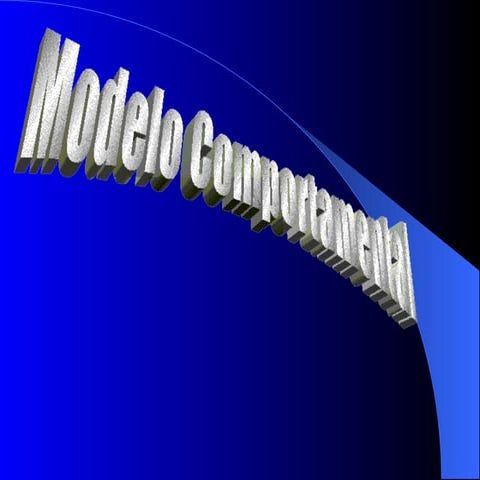 Modelo Comportamental | PPT