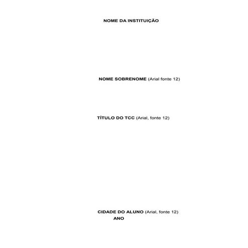 Exemplo de um artigo cientifico ( modelo paper) | DOC