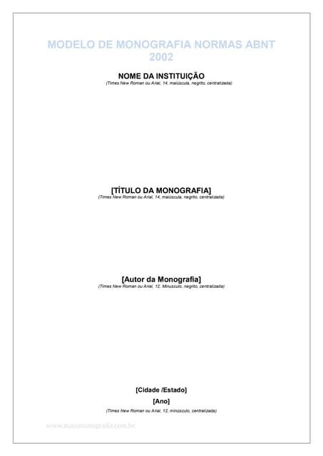 Normas Abnt Configurando Um Modelo Word Para O Padrão Abnt Diego