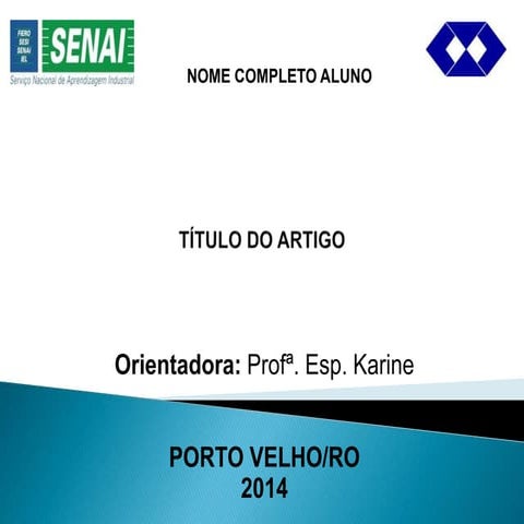 Slide= Normas da ABNT | PPT
