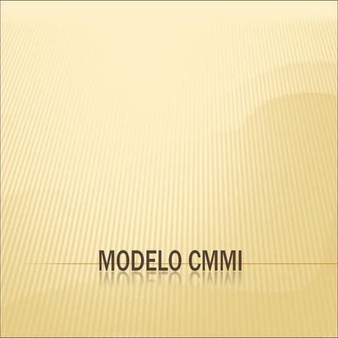 El modelo CMMI | PDF