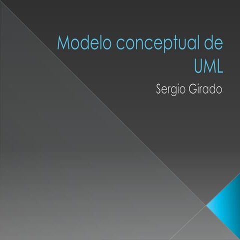 Modelo Conceptual UML | PPTX