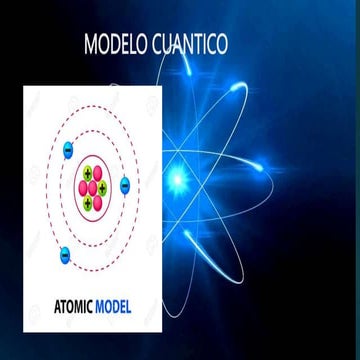 FISICA CUANTICA Y EL MODELO CUANTICO Y MODELO ATOMICO | PPTX