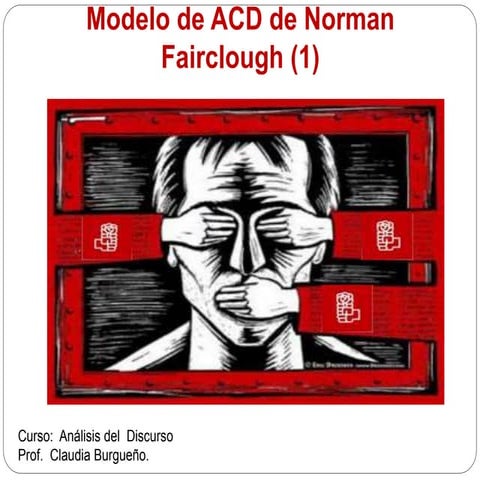 Modelo de ACD de Fairclough (1) Análisis crítico del Discurso | PPTX