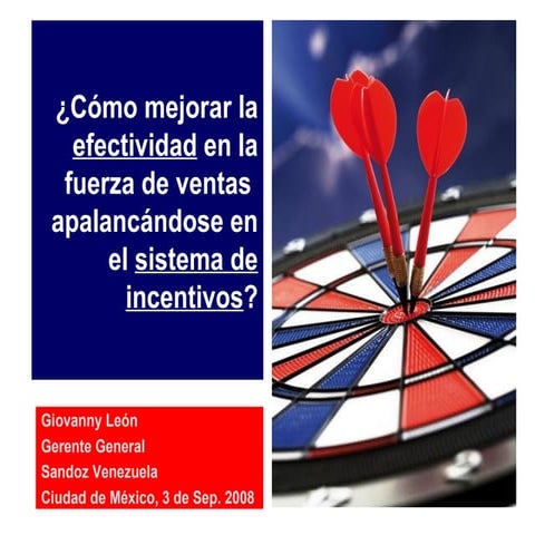 Modelo de Incentivos para mejorar la Productividad de la Fuerza de ...