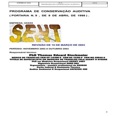 Modelo de pca 2004 | PDF