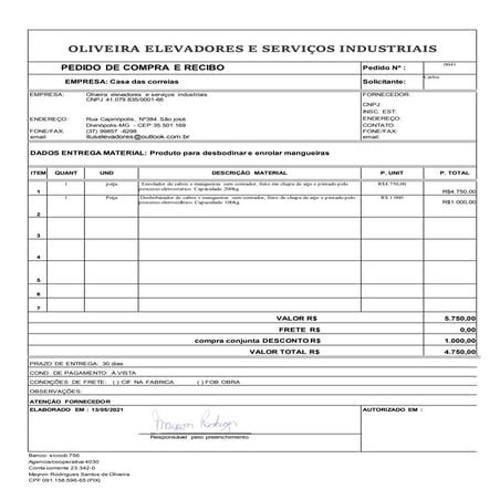 Modelo De Pedido De Compra Pdf CACPECO CACPECO Added A New Photo.
