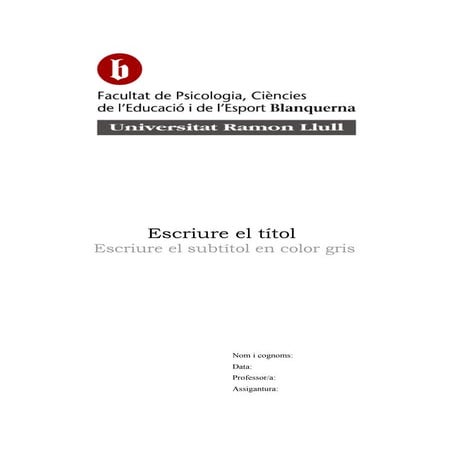 Modelo de word | DOC