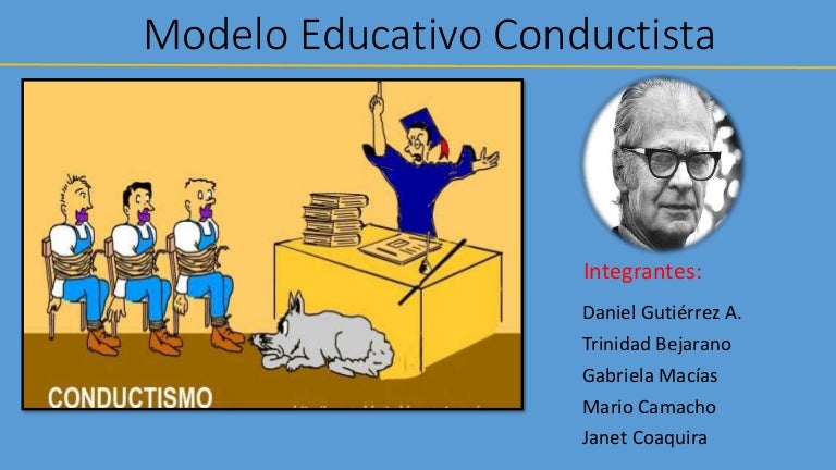 Modelo educativo conductista grupo 1