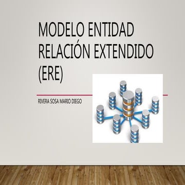 Modelo entidad Relación Extendido | PPTX