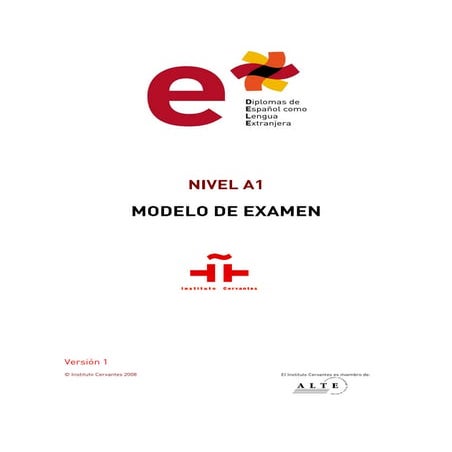 DELE A1. Examen | PDF