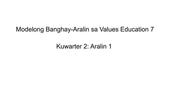 GMRC and Values education Week 7 day 1 ppt | PPTX