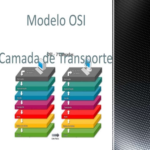 Modelo ozil camada de transporte | PPT