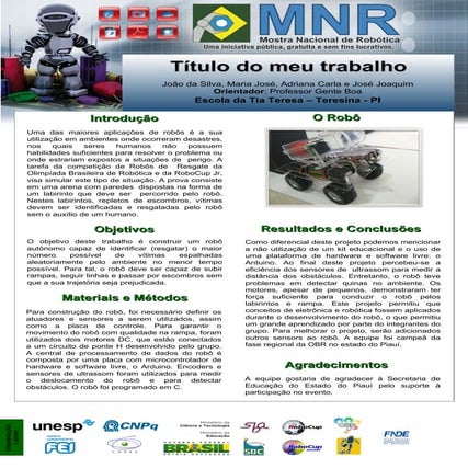 Modelo poster 3 | PDF