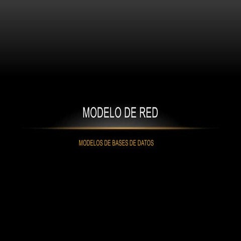Modelo red | PPTX