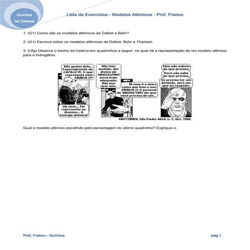 Modelos+atã micos | PDF