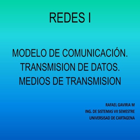 Modelos de comunicacion | PPTX