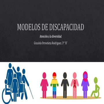 Modelos de discapacidad | PPTX