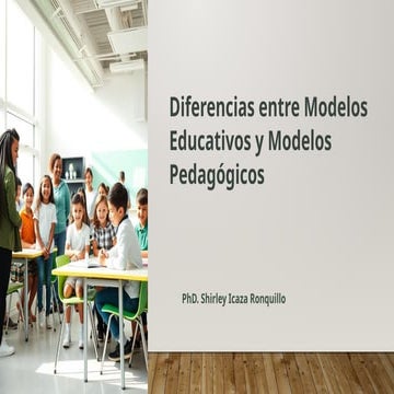 Modelos Educativos vs Modelos Pedagogicos Comprendiendo las Diferencias ...