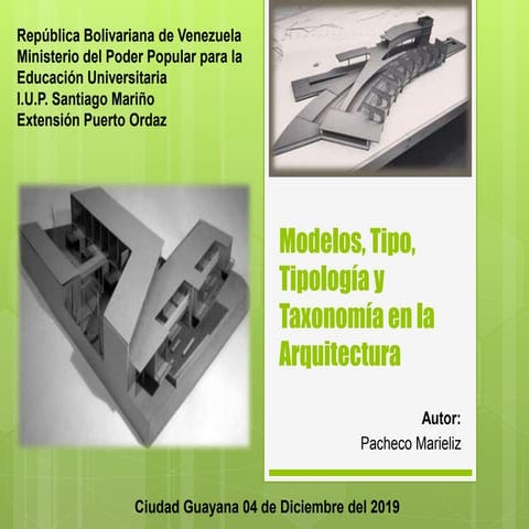 Tipologia en arquitectura | PPTX