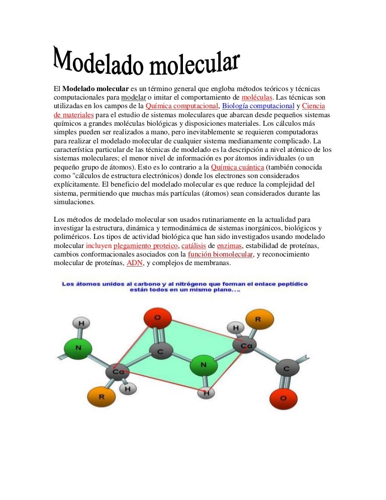 Modelos moleculares