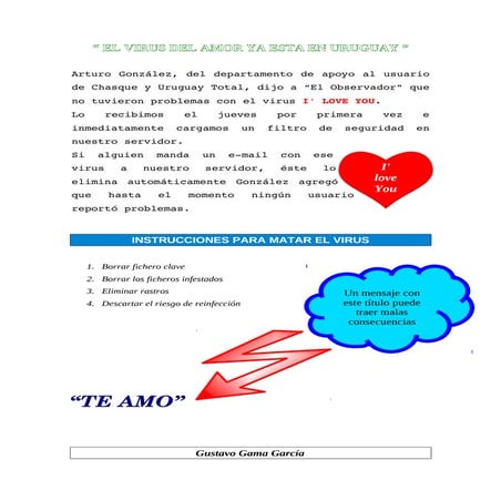 Iloveyou virus | PPTX