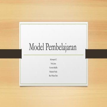 Model Pembelajaran IPAS belajar IPAS Bersama | PPT