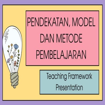 Materi Pendekatan ,Model dan metode Pembelajaran .pptx